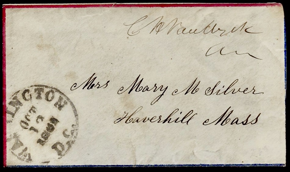 1861: Michael Nevin to Mrs. Mary Moria (Nevin) Silver | Spared & Shared 20